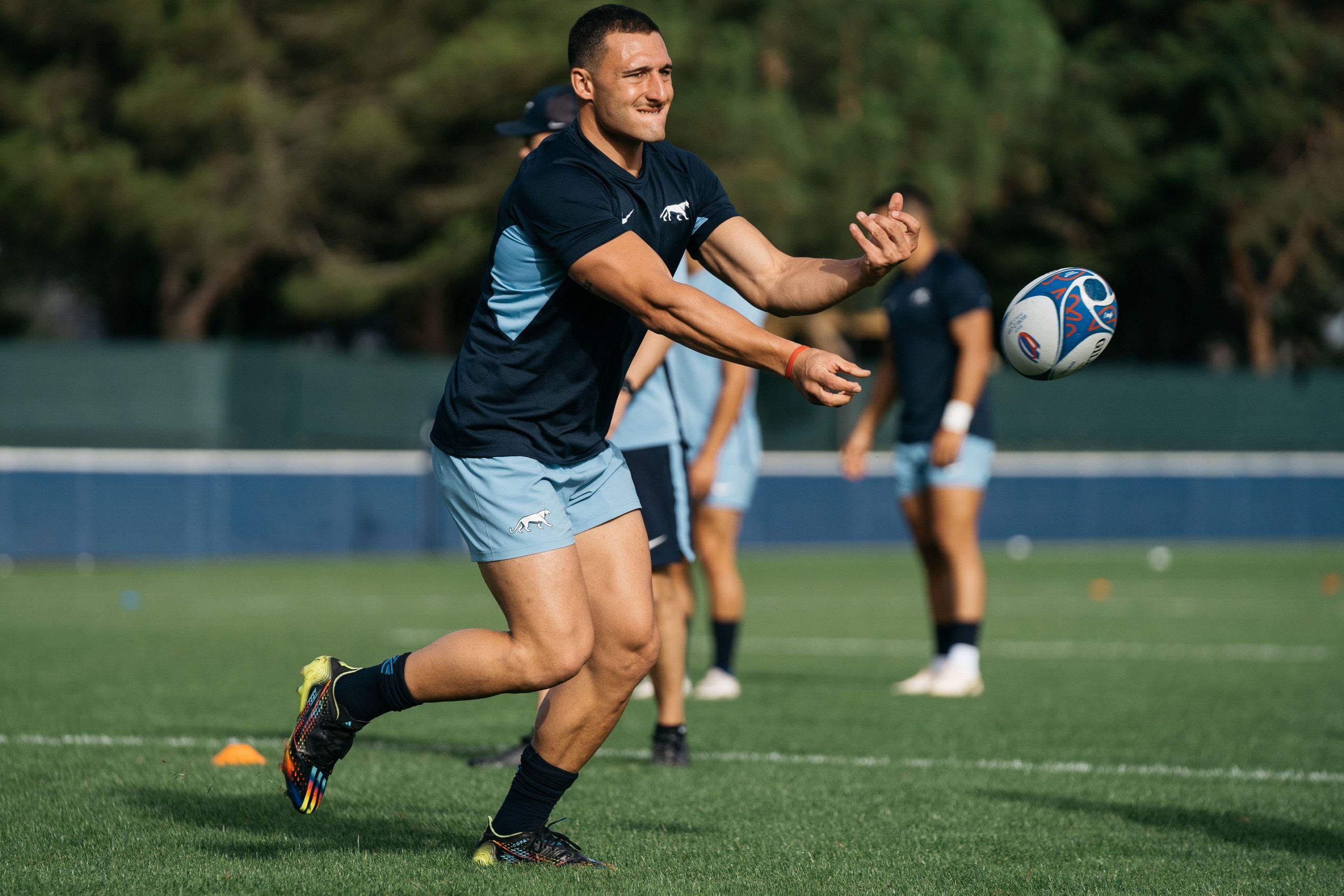 Rodrigo Isgró: "todos los entrenamientos intento ganarme mi lugar para ...